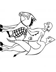 Planse de colorat cu Circul | Desene de colorat cu Circul | Circul de ...